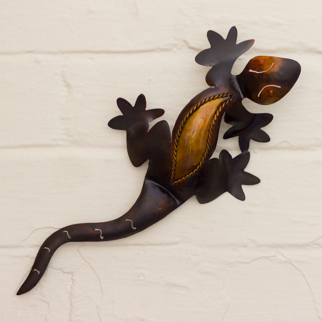 Recycled Tin Lizard – Tumia LAC Retail